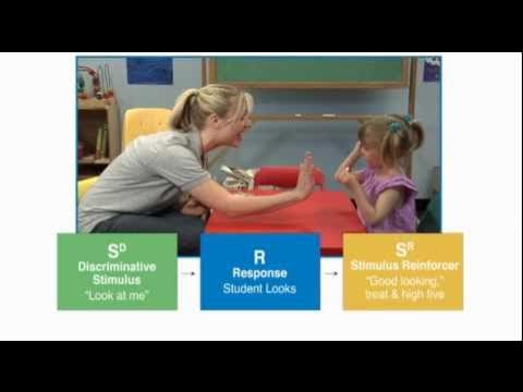 Discrete Trial Teaching - Autism Therapy Video - YouTube