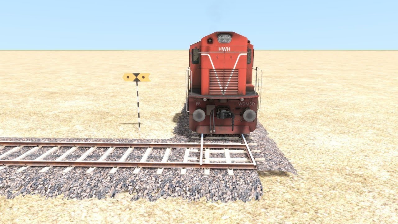 High Speed Trains vs 90° Sharp Turn #2 – Train Simulator 2024 - YouTube