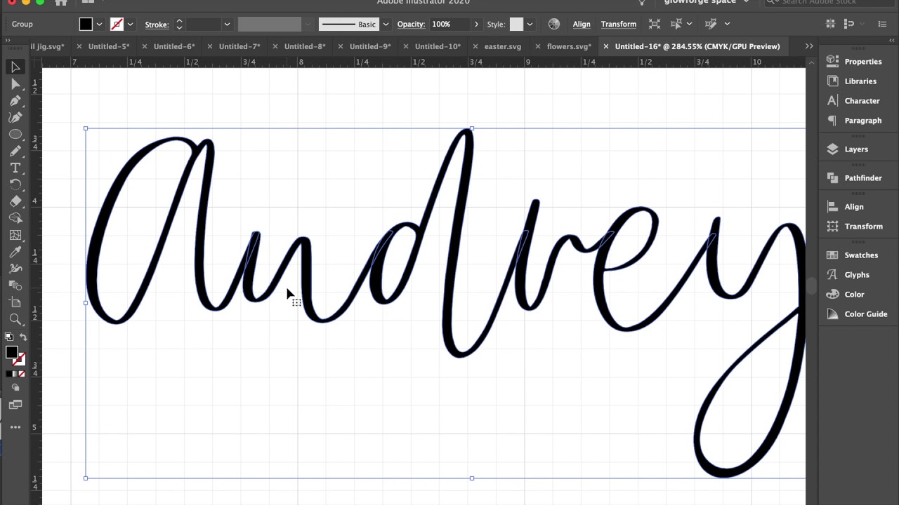 How To Create A Word Cutout Using Illustrator And Glowforge YouTube how-to-create-a-word-cutout-using-illustrator-and-glowforge-youtube