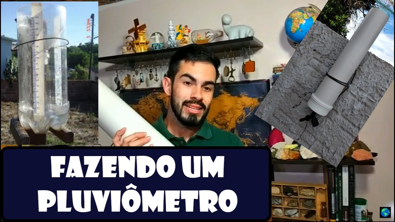 Como construir um pluviometro medidor de chuvas - YouTube
