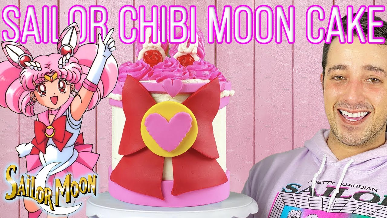 Dan Sheppard Makes a Sailor Chibi Moon Cake Inspired by the Sailor Moon ...