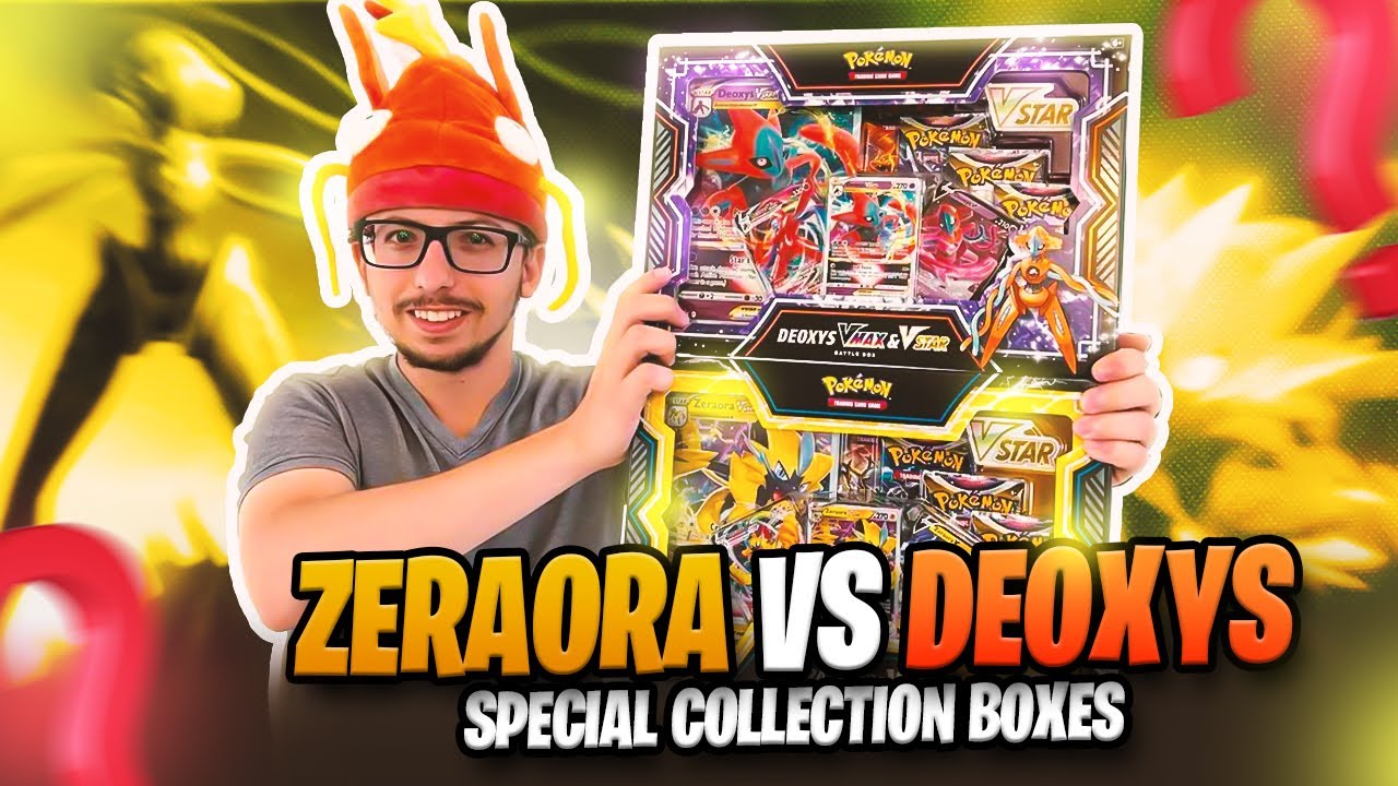 Zeraora Vs Deoxys Pokemon Battle Boxes Which got better hits? - YouTube
