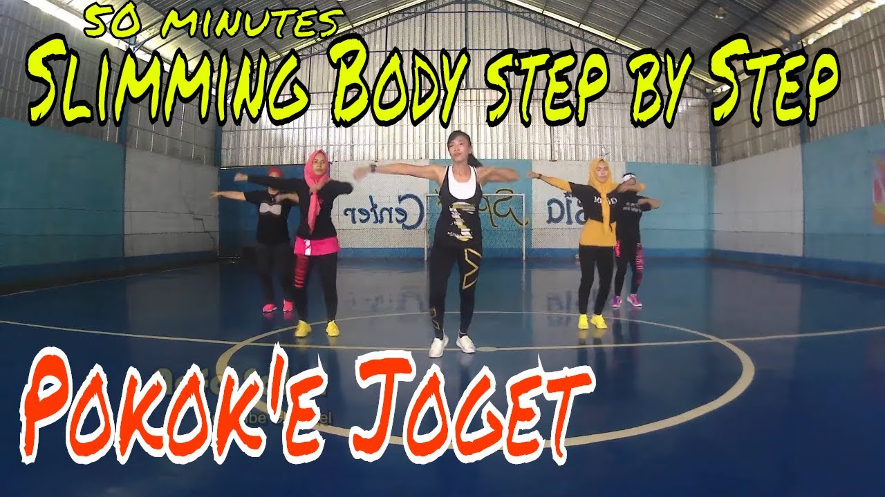 50 Menit Senam Aerobic Dance Melangsingkan badan step by step l Lagu ...