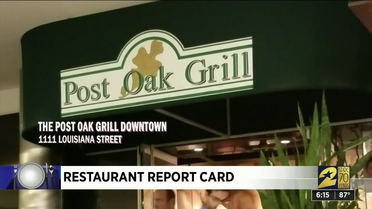 Restaurant Report Card: Oct. 3, 2019 - YouTube