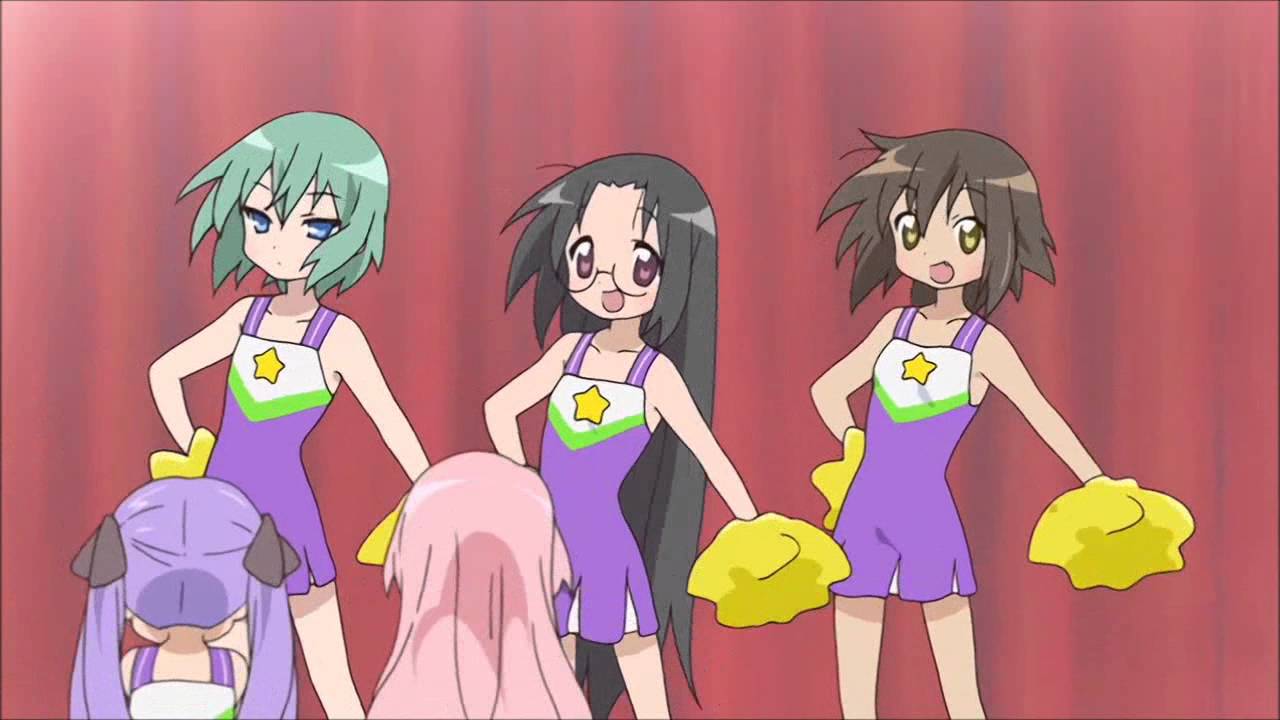Lucky Star - Cheerleader dance - YouTube