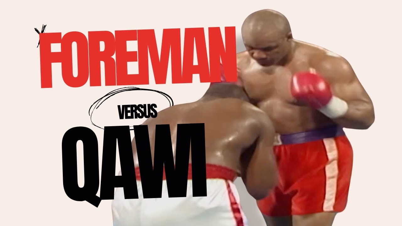 George Foreman vs Dwight Muhammad Qawi - YouTube