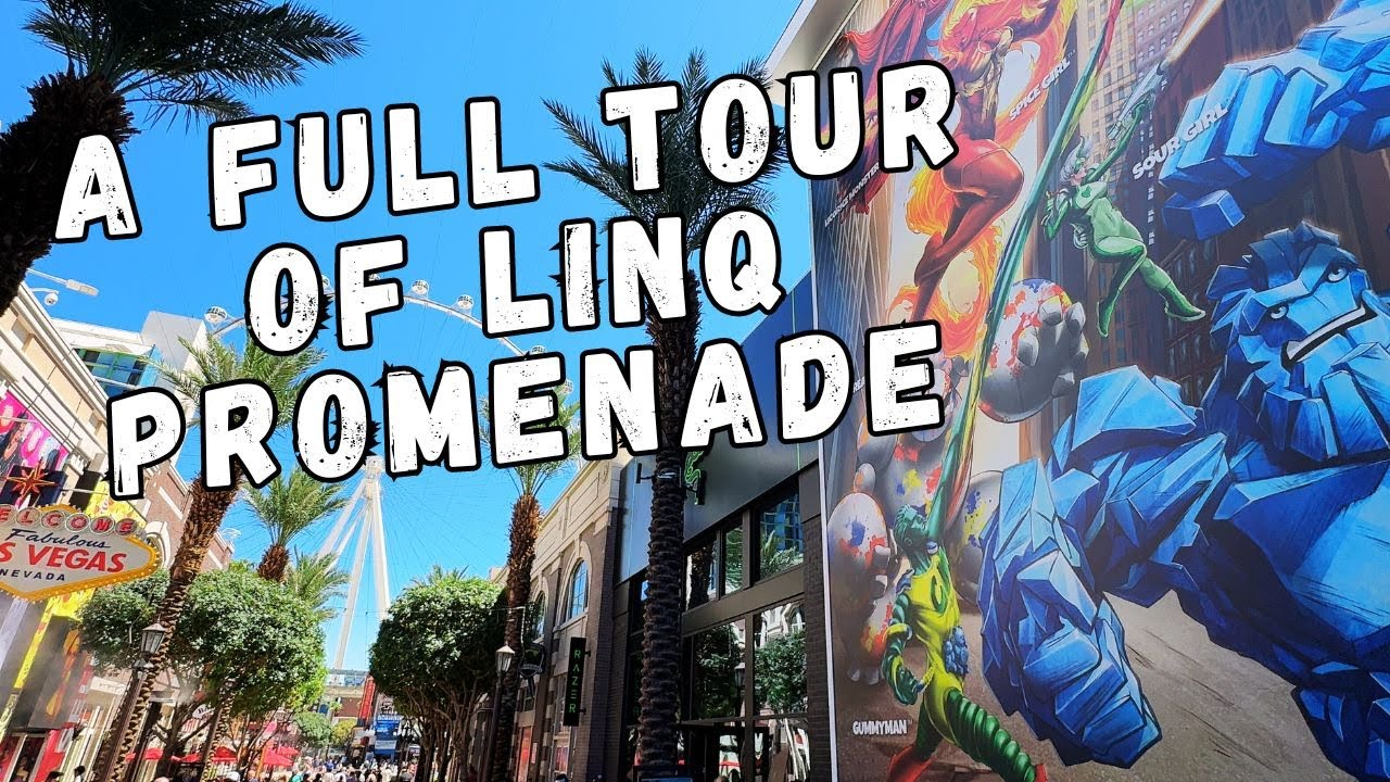 Experience A Linq Promenade End of Summer Walkthrough: Shopping, Dining ...