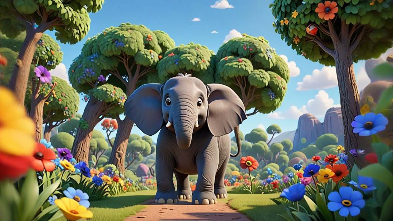 Elephant’s Exciting Explorer Day 🐘🗺️ | Animal Adventure for Kids ...
