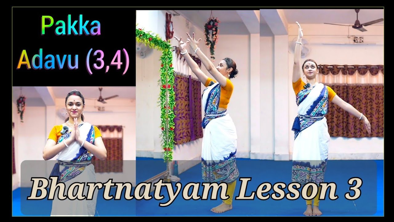Pakka Adavu (3,4)।। Bharatnatyam Adavu Lesson 3।। Dance Tutorial।। Priti Gayen Mistri - YouTube