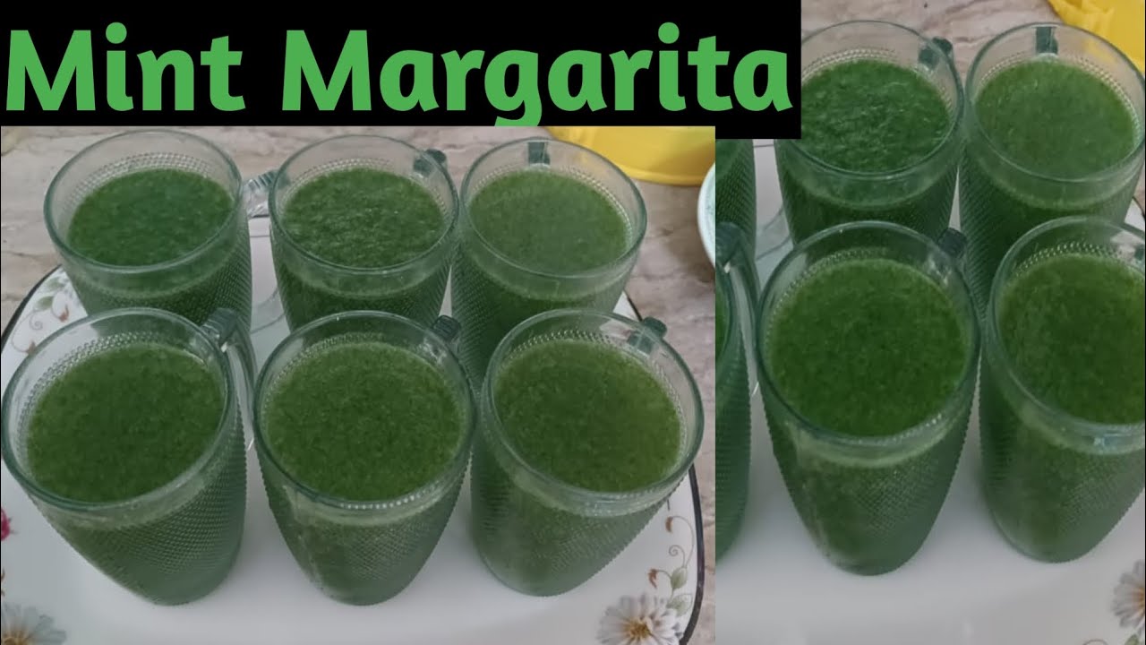 Mint Margarita/Mint Margarita recepie/ Home Made Mint Margarita - YouTube