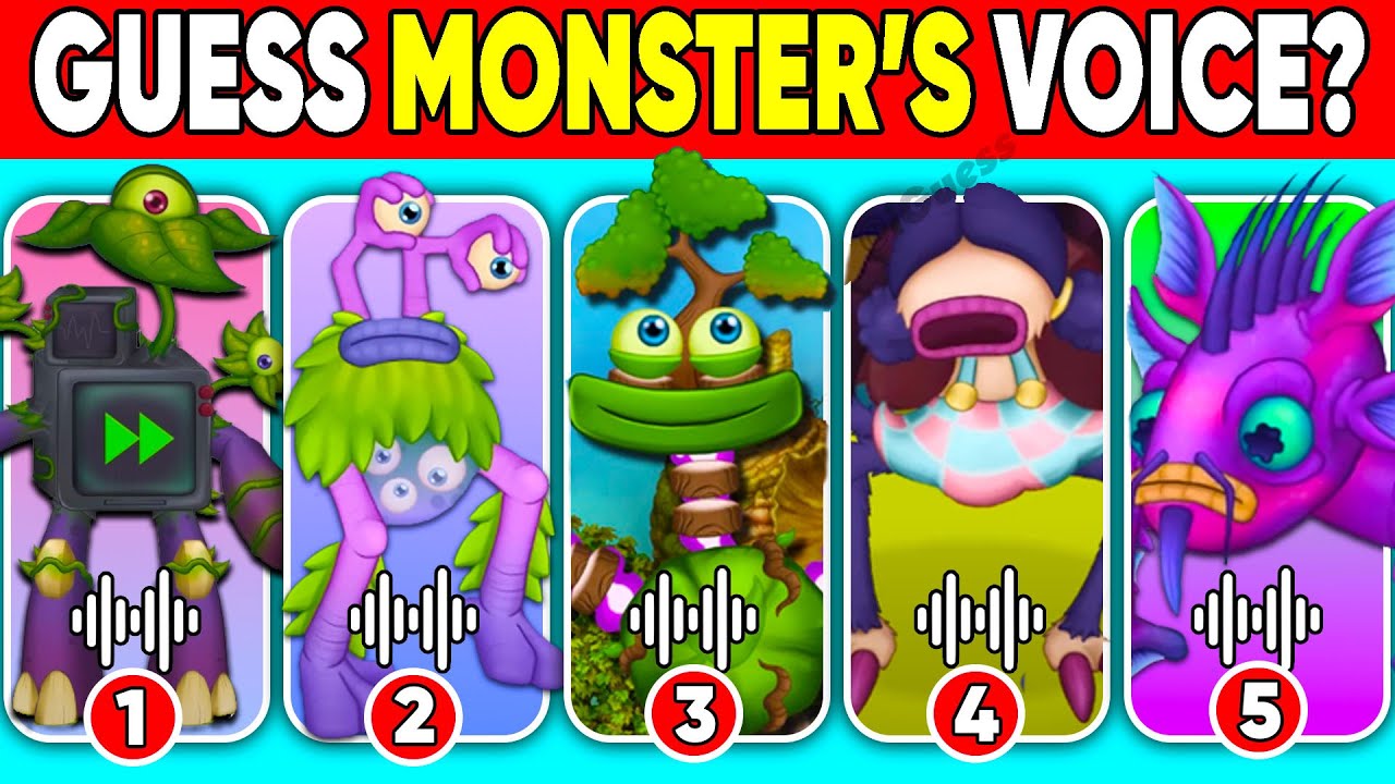 Guess the MONSTER'S VOICE | MY SINGING MONSTERS | PROTOBOX, RETUBBLE ...