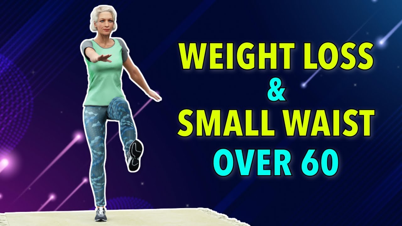 10 Exercises To Lose Weight And Get A Smaller Waist - Over 60 - YouTube