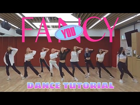 TWICE - FANCY [DANCE TUTORIAL SLOW MIRRORED] Chorus Dance