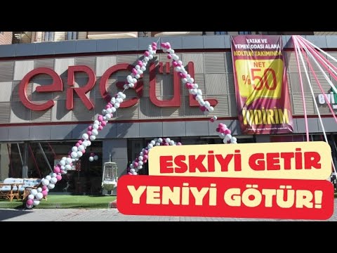 Ergül Mobilya'dan Büyük Kampanya: Eskiyi Getir, Yeniyi %50’ye Varan İndirimlerle Götür!