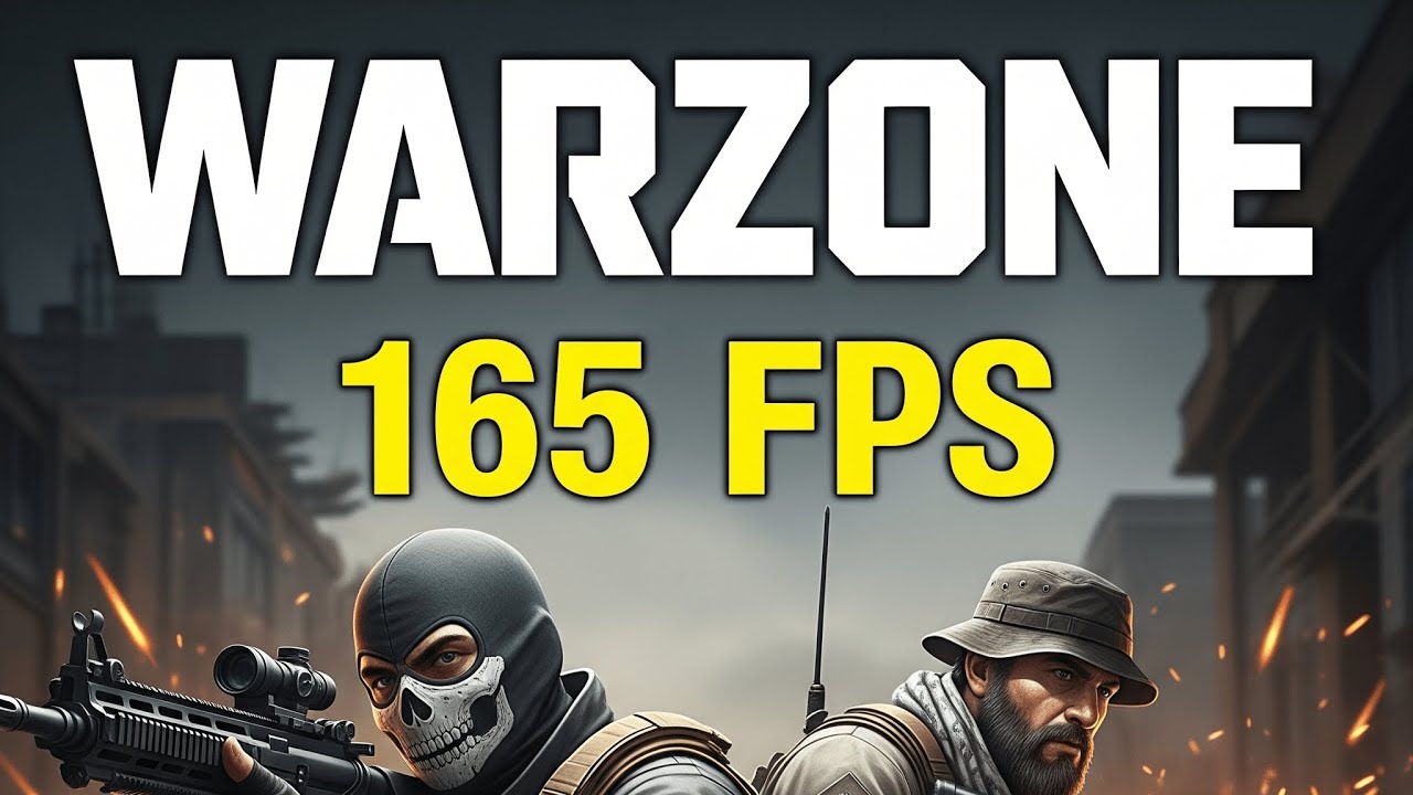 J'ai joué à 165 FPS sur Warzone et voici ce qui s'est passé - YouTube