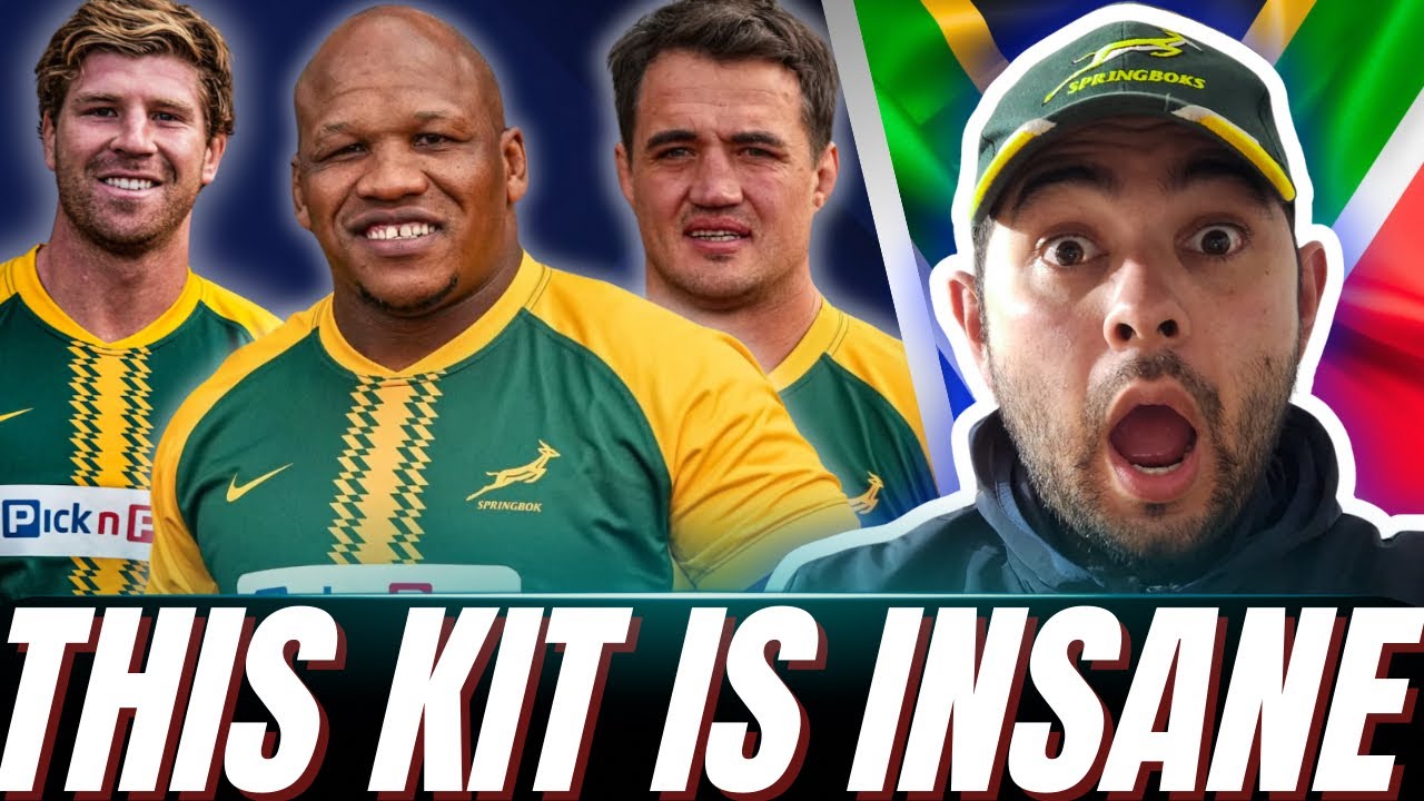 Springboks 2025 Kit Reveal – This Jersey Is INSANE! - YouTube