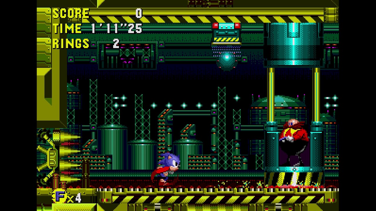 Sonic CD USA - Quartz Quadrant Bad Future (Sega Genesis Remix ...