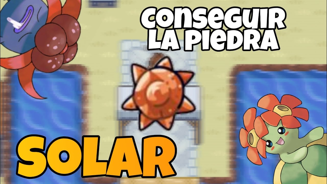 Conseguir la Piedra/Roca "Solar" Pokemon MMO/Rojo Fuego - YouTube