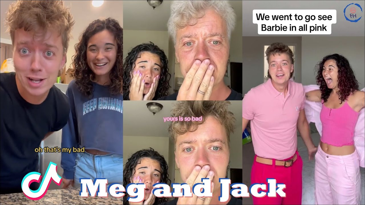 *1 HOUR* Meghan and Jack TikToks 2023 | Funny Meg and Jack TikTok ...