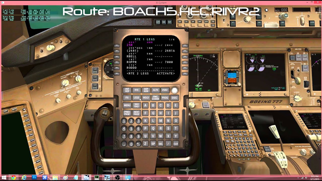 FlightFactor Ramzzess 777 Basic FMC Tutorial [1080p] - YouTube