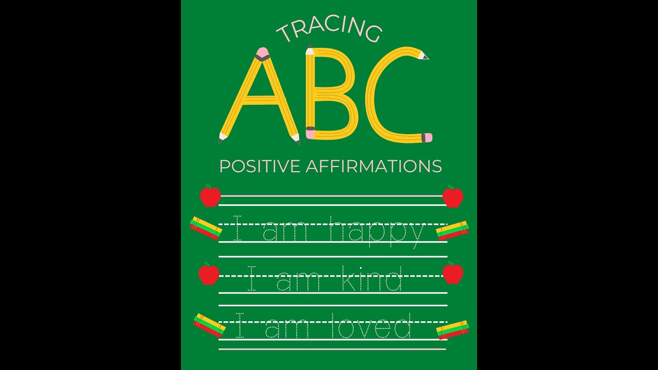 When You're Feeling Down | ABC Positive Affirmations for Kids - YouTube