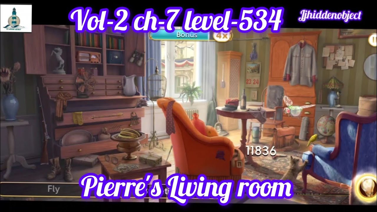 June's Journey Volume 2 Chapter 7 Scene 534 Pierre's Living Room - YouTube