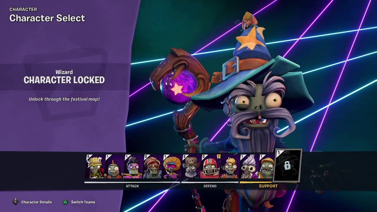 The WIZARD is here pvz bfn - YouTube