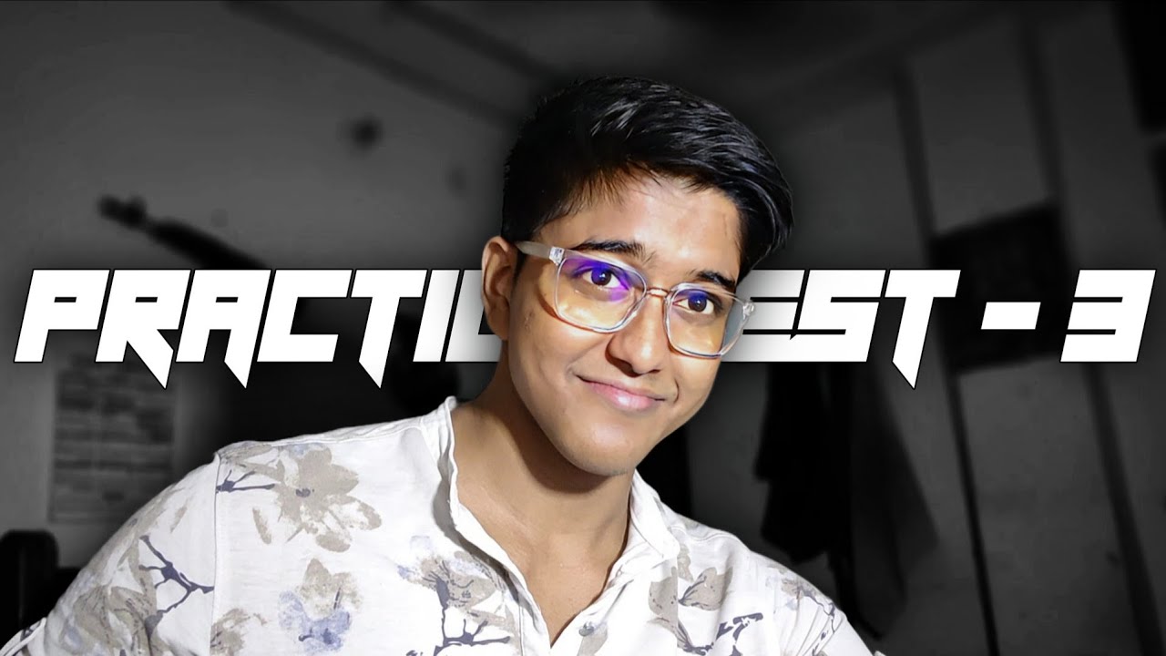 280 Days Left for NEET 2026 : Practice Test 3 - YouTube