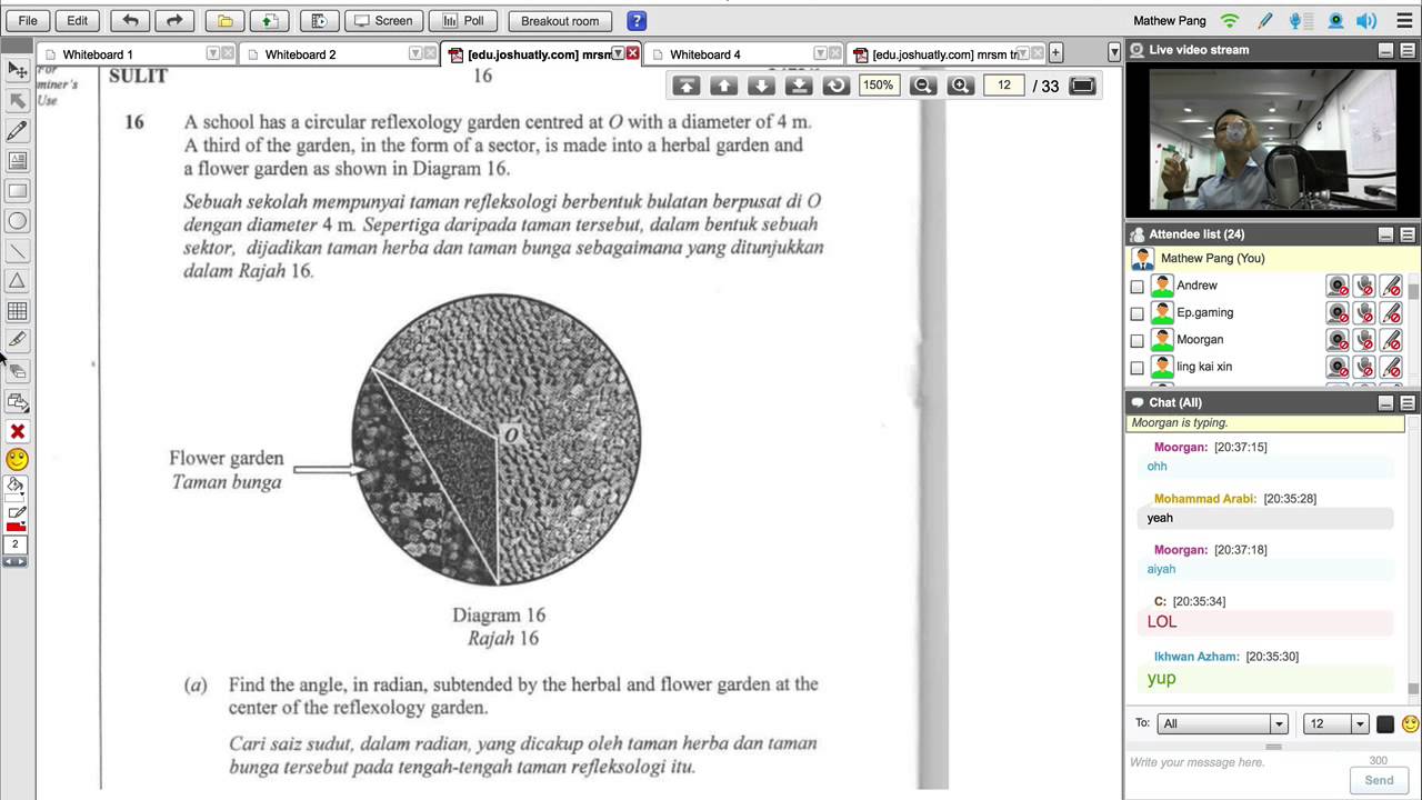 MRSM Add Math 2014 - Paper 1 - (Part 2) - YouTube