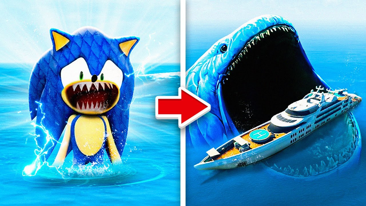 From Sonic To BLOOP SONIC In GTA 5! - YouTube