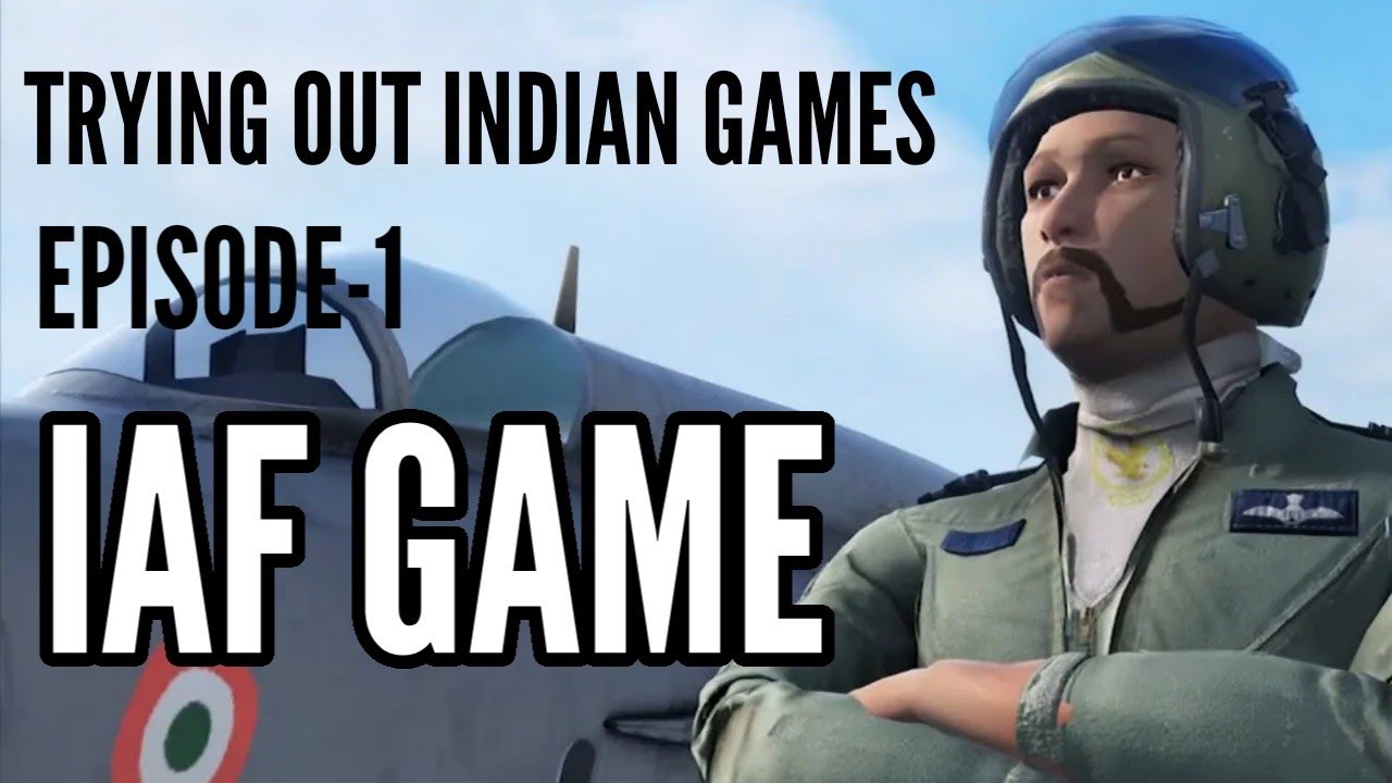 TRYING OUT INDIAN GAMES|EPISODE-1|INDIAN AIR FORCE(IAF) GAME|G-SAND GMM ...