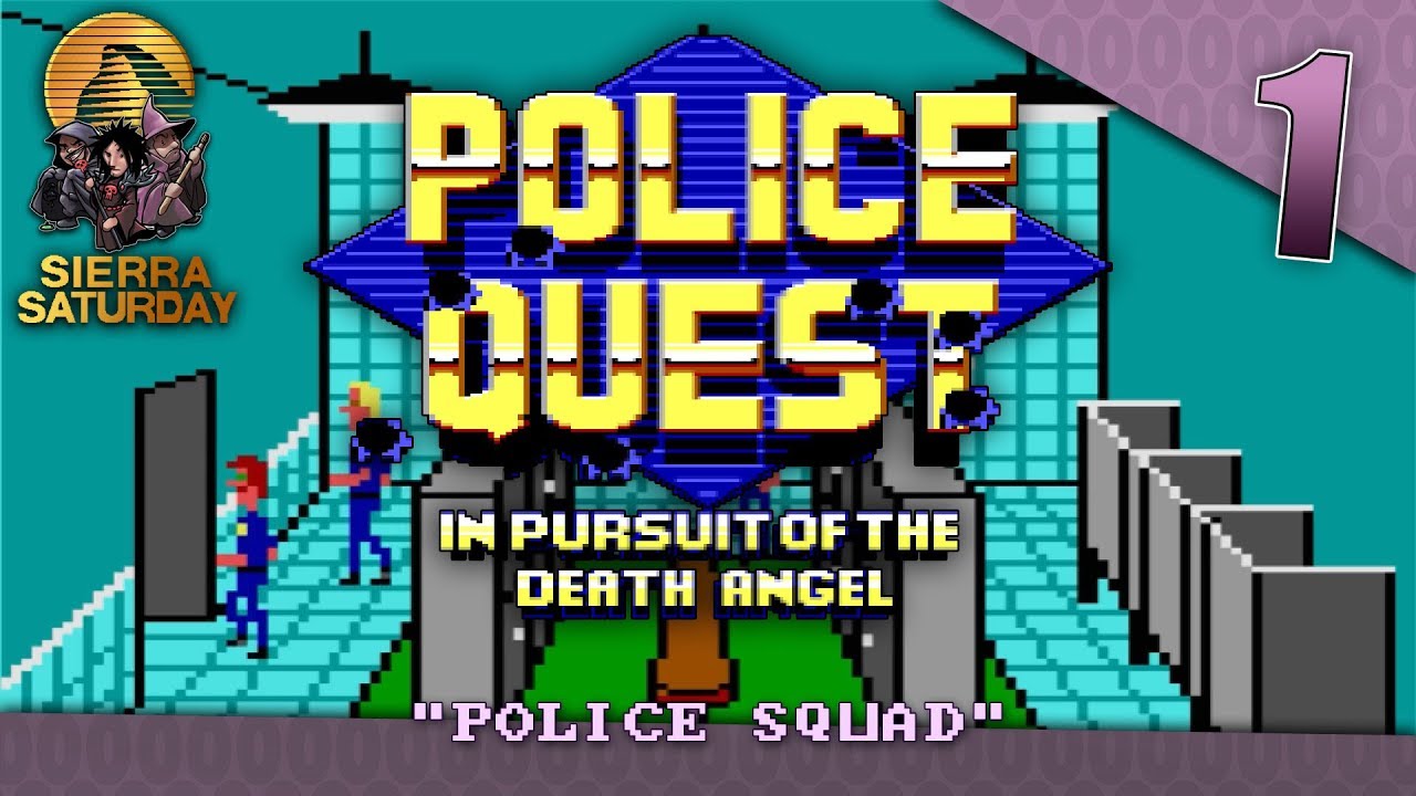 Sierra Saturday: Let's Play Police Quest (EGA) Episode 1 - POLICE SQUAD ...