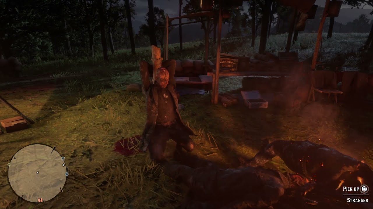 Red Dead Redemption 2 Burned Alive - YouTube