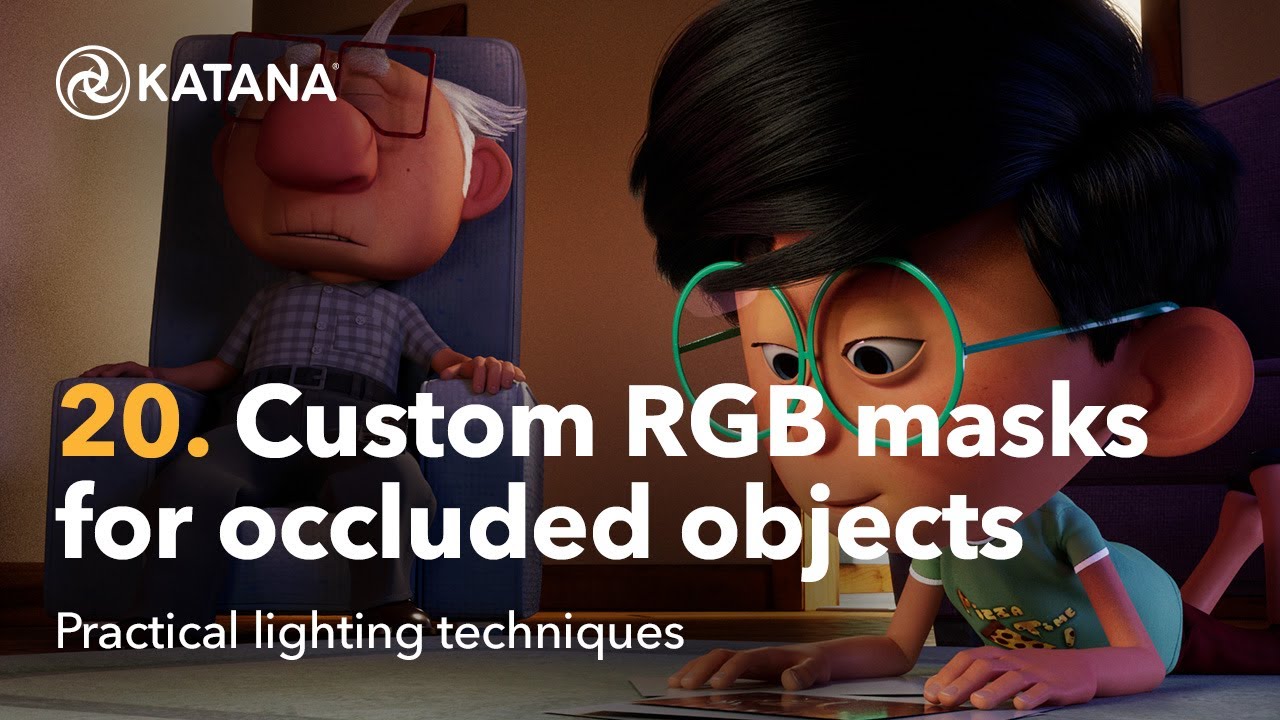 Practical lighting with Katana and Arnold: Custom RGB masks for ...