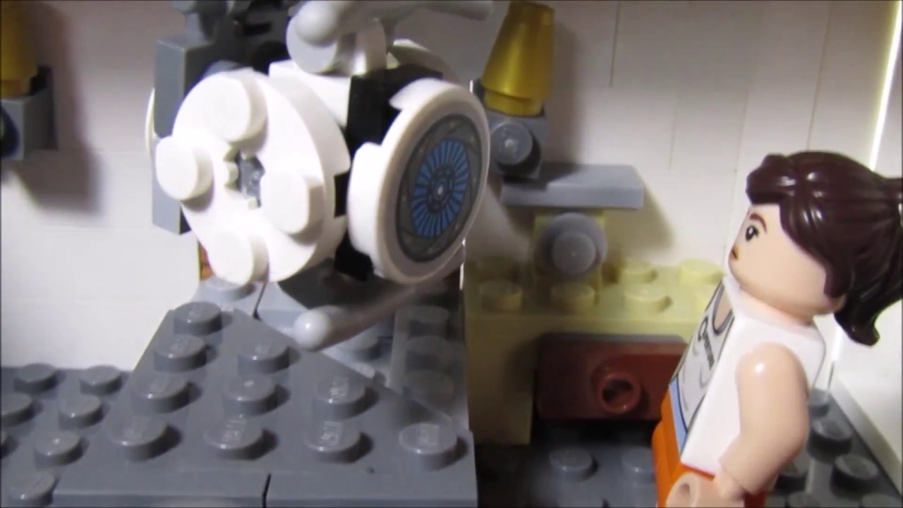 LEGO Portal 2 Moc Relaxation Chamber - YouTube