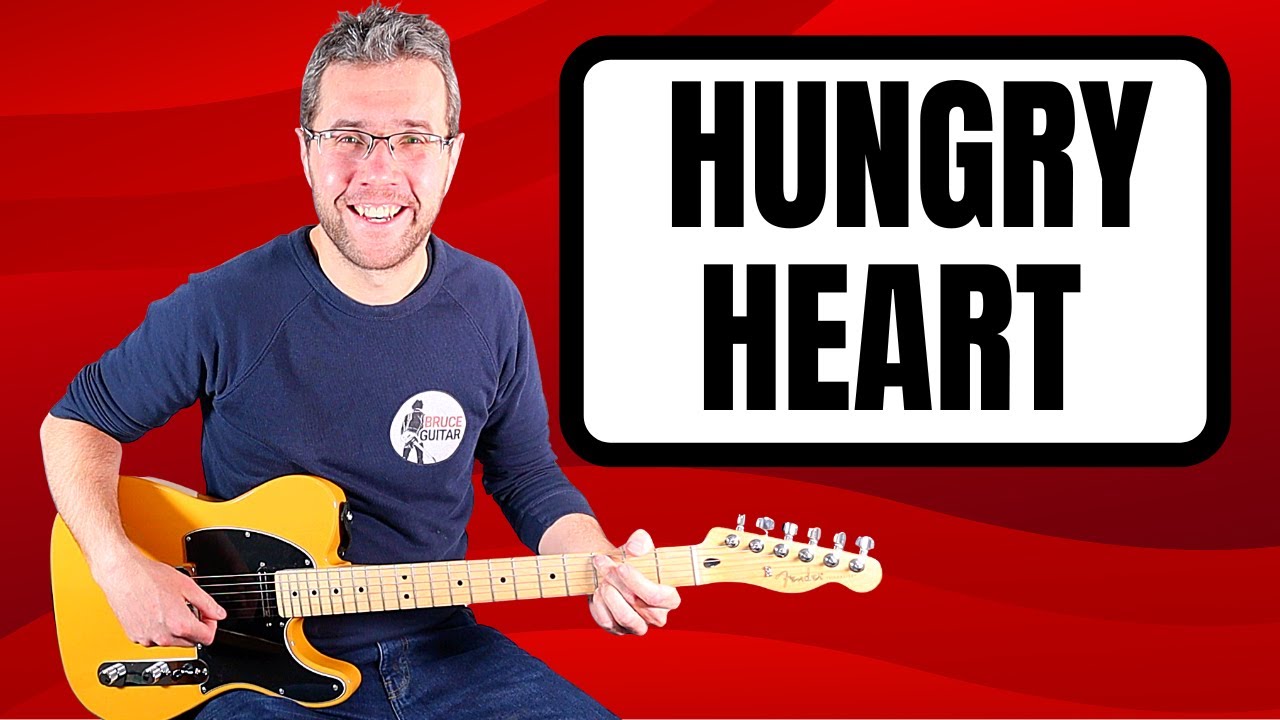 Bruce Springsteen - Hungry Heart guitar lesson *UPDATED* - YouTube