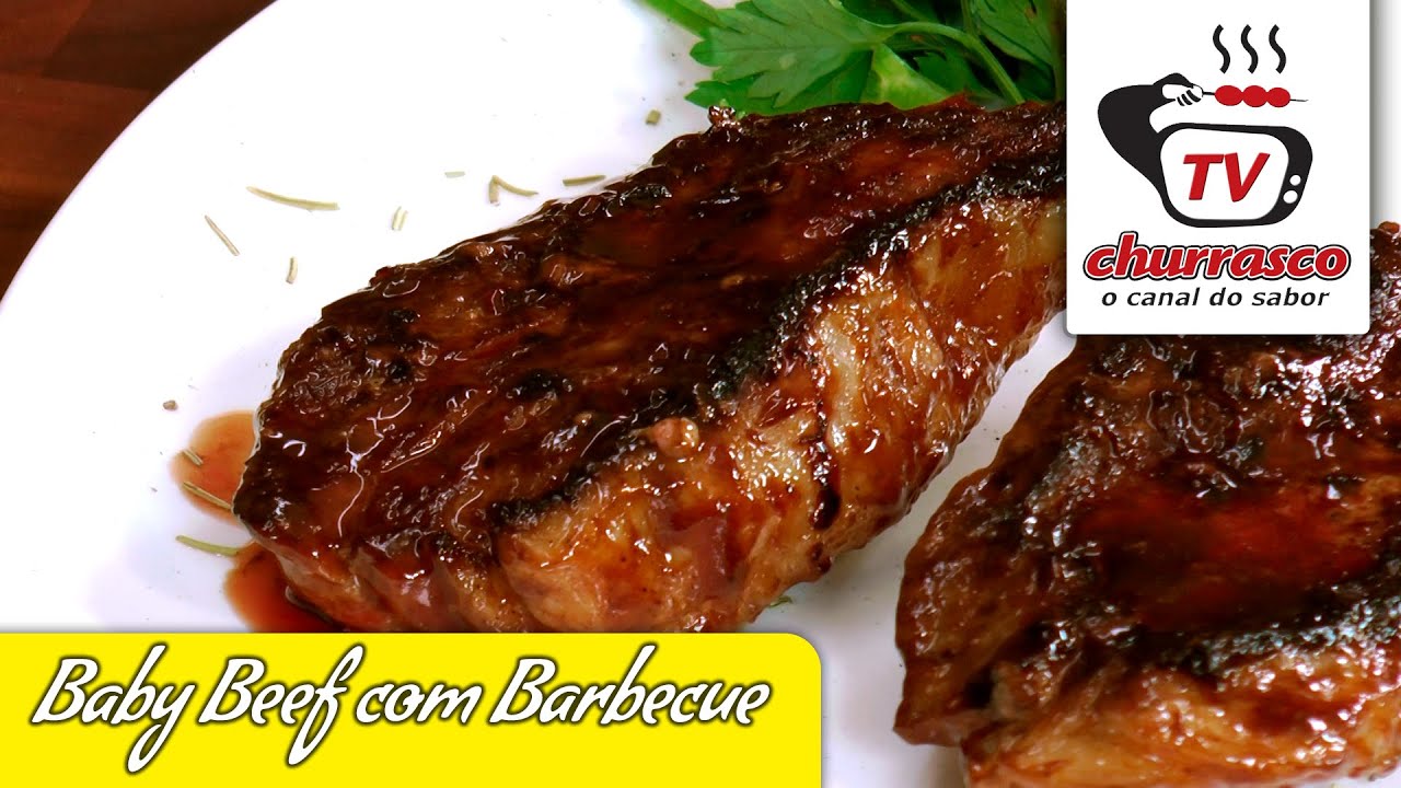 Receita de Baby Beef com Barbecue - Tv Churrasco - YouTube