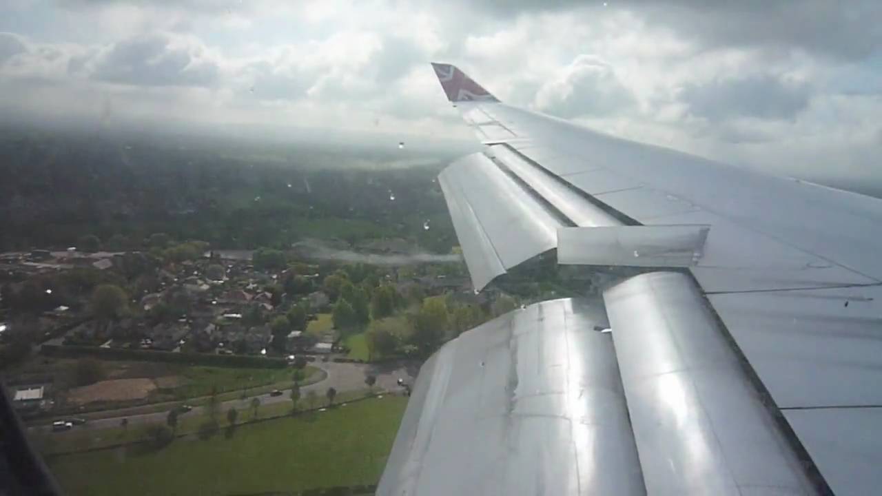 Boeing 747-400 Landing at Manchester Airport UK (MAN) HD - YouTube
