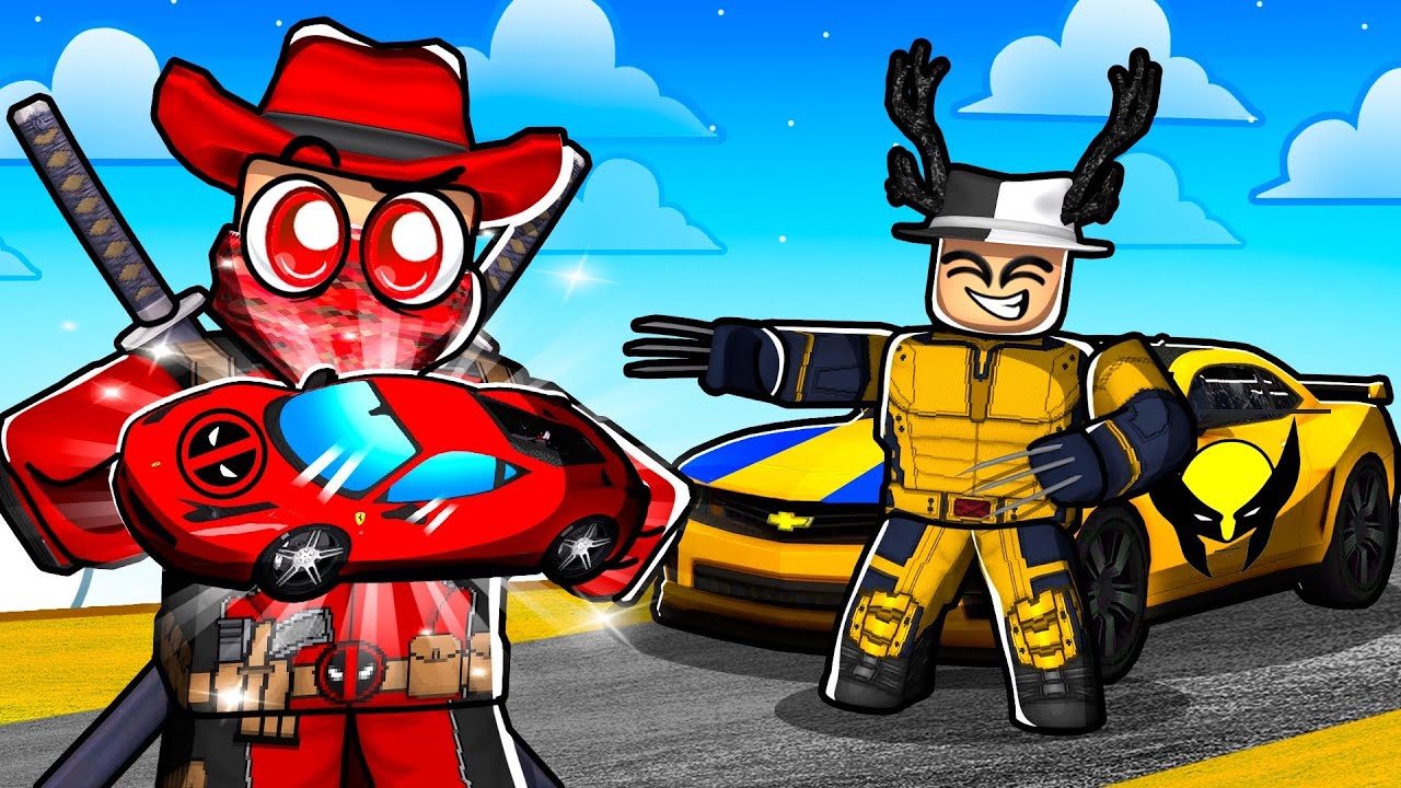 We Spent $100,000 on the NEW DEADPOOL X WOLVERINE CAR in Driving Empire ...