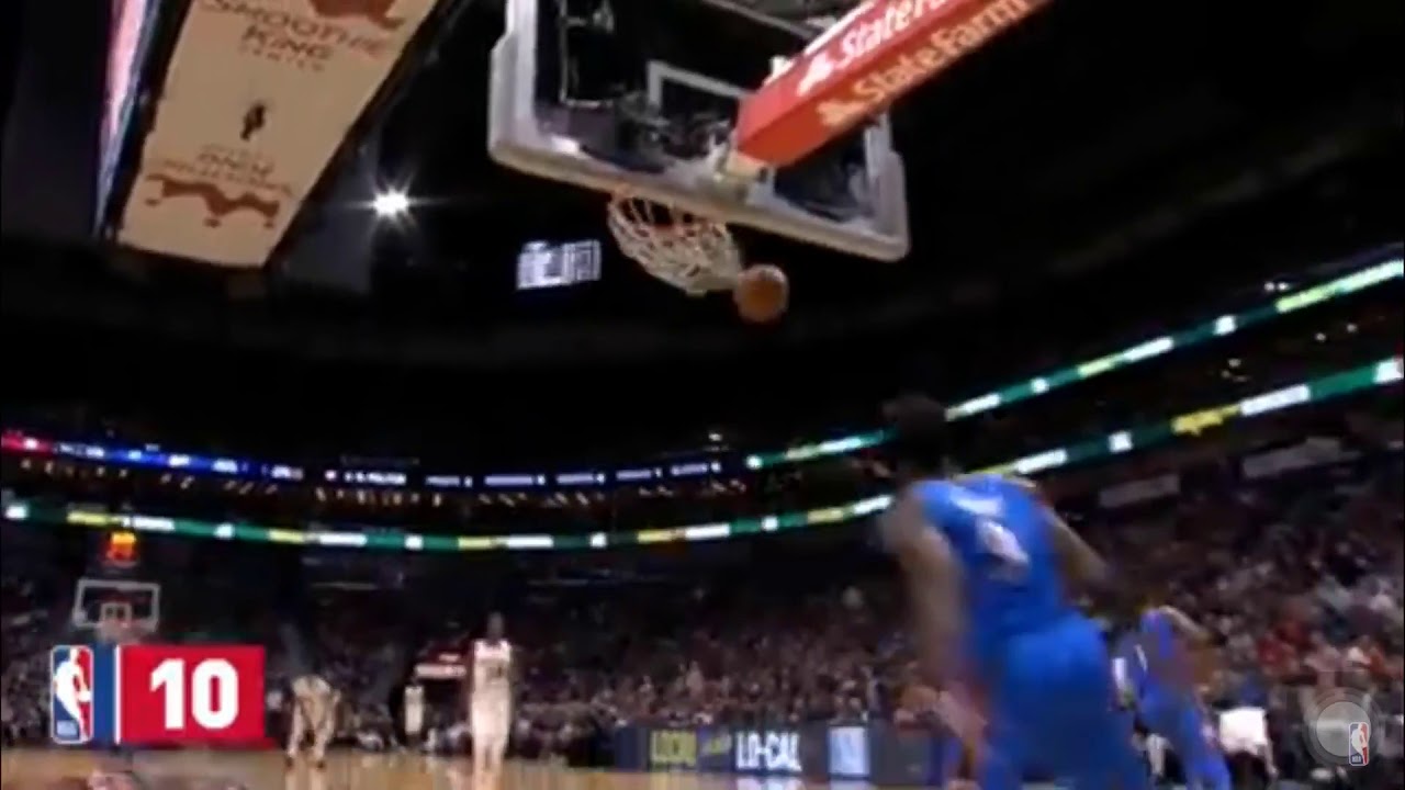 NBA top 10 highest vertical dunks!!! 🔥🏀🤽🏿‍♂️ 2018 - YouTube