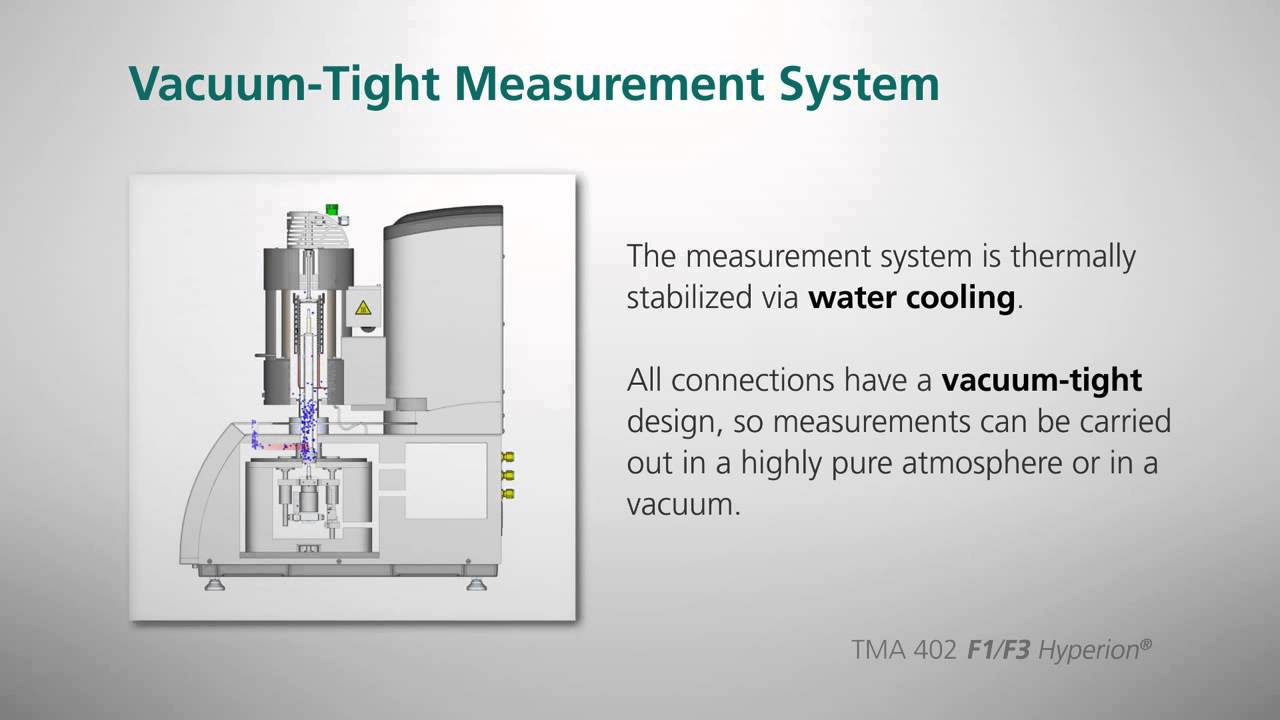 NETZSCH TMA 402 F1 熱機械分析儀 全拓科技 - YouTube
