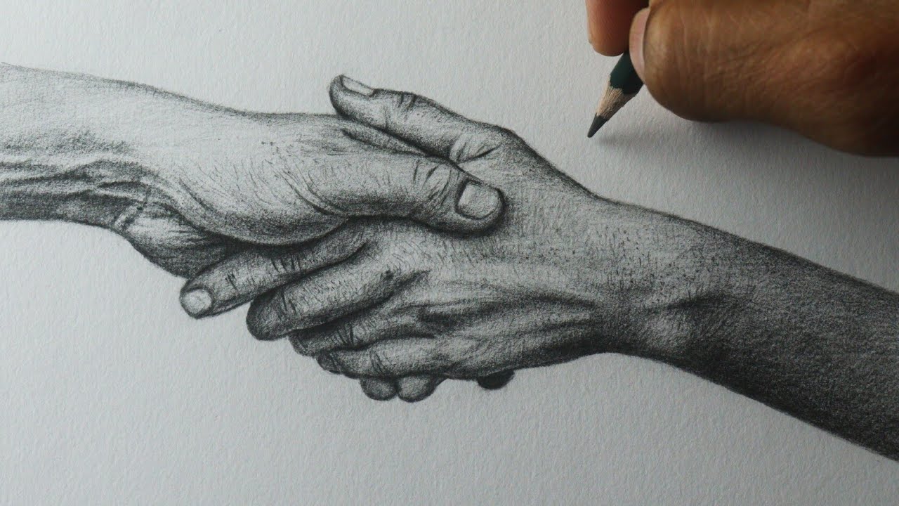 Como desenhar mãos realistas PASSO A PASSO narrado - YouTube