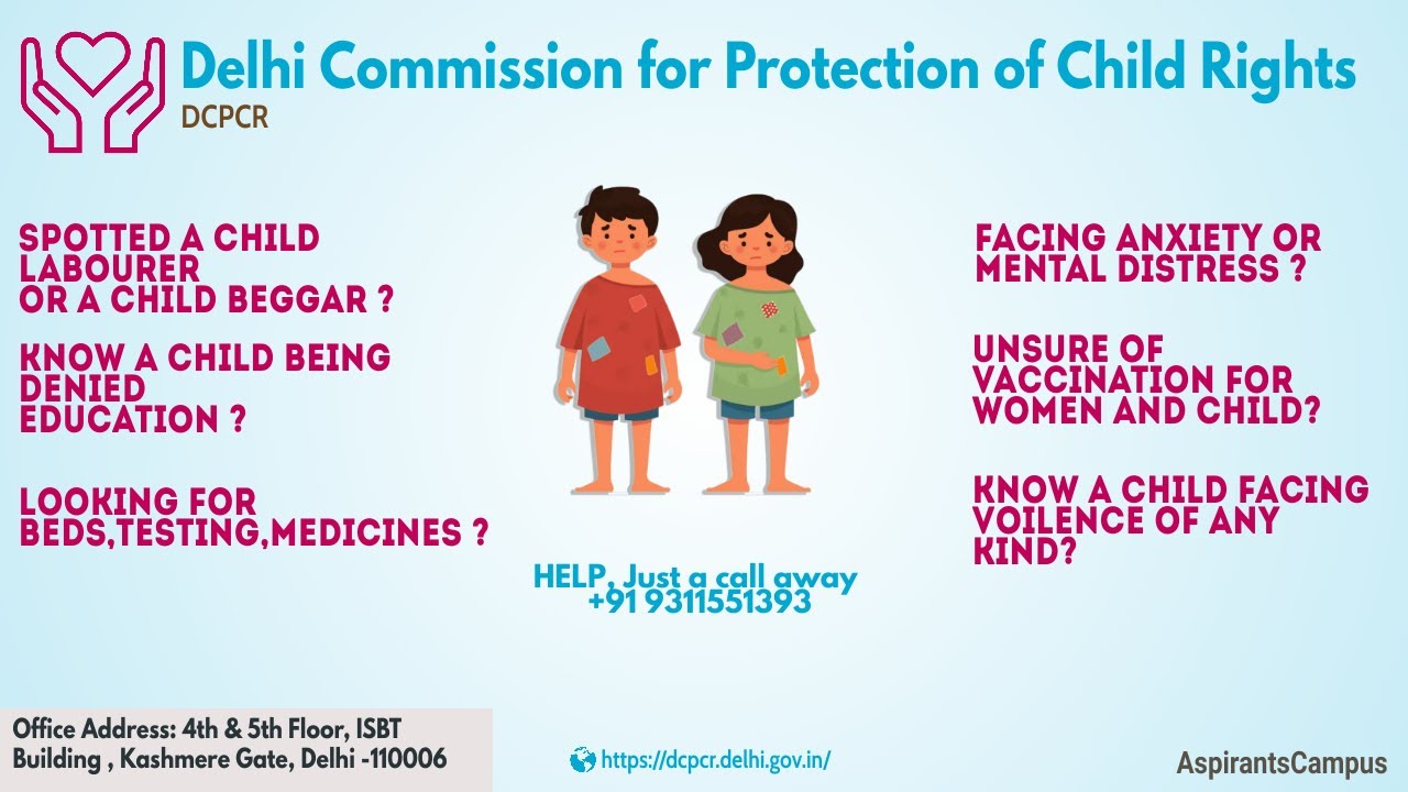 Delhi Commission for Protection of Child Rights (DCPCR) - YouTube