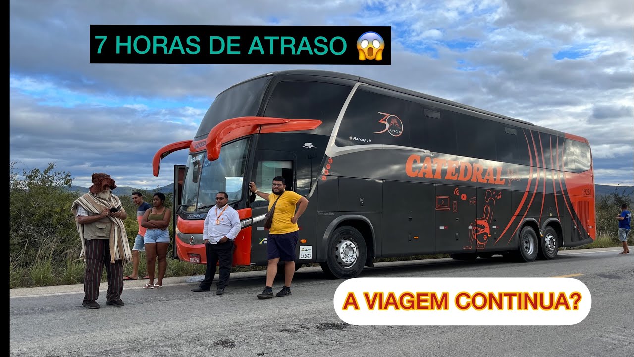 VIAJANDO EM UM ÔNIBUS CHEIO DE BARATA 🪳 PARA O NORDESTE ! CATEDRAL ...