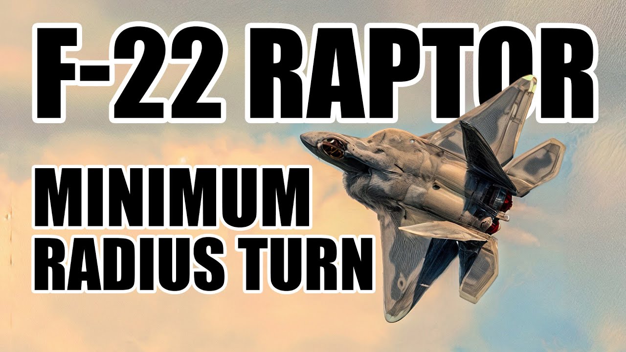 F-22 Raptor | Minimum Radius Turn | Cherry Point 2024 - YouTube