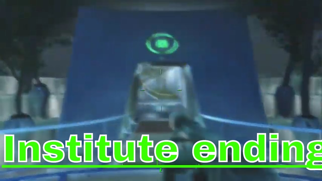 Fallout 4: Institute ending - YouTube