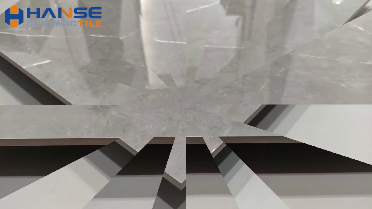 Athena Grey Glazed Porcelain Floor Tiles,Size: 600 x 600mm,Model ...