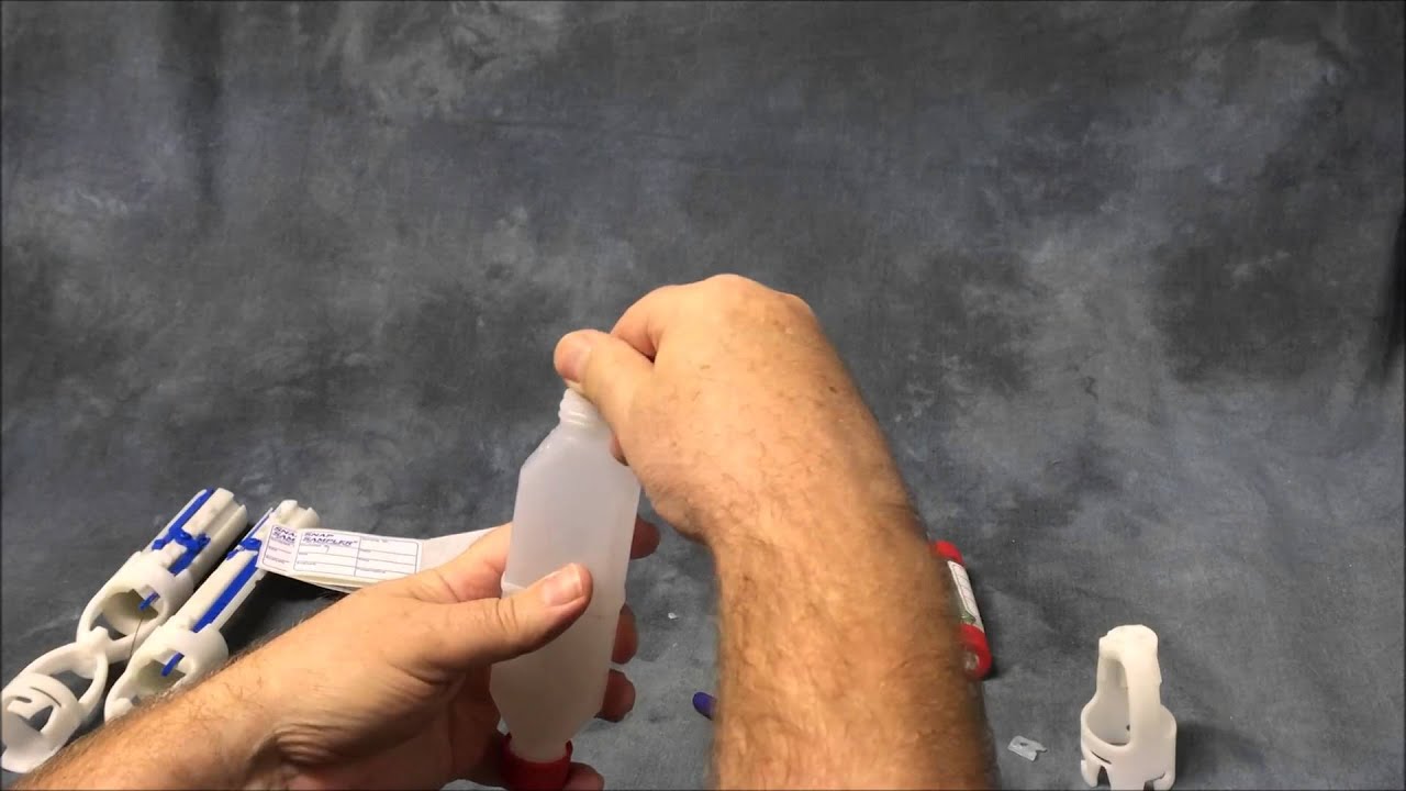 Snap Sampler Video 8 POLY BOTTLE PREPARATION - YouTube