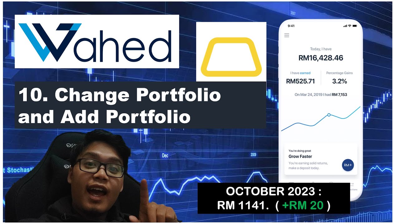Wahed Invest : Change Portfolio and Add Portfolio - YouTube