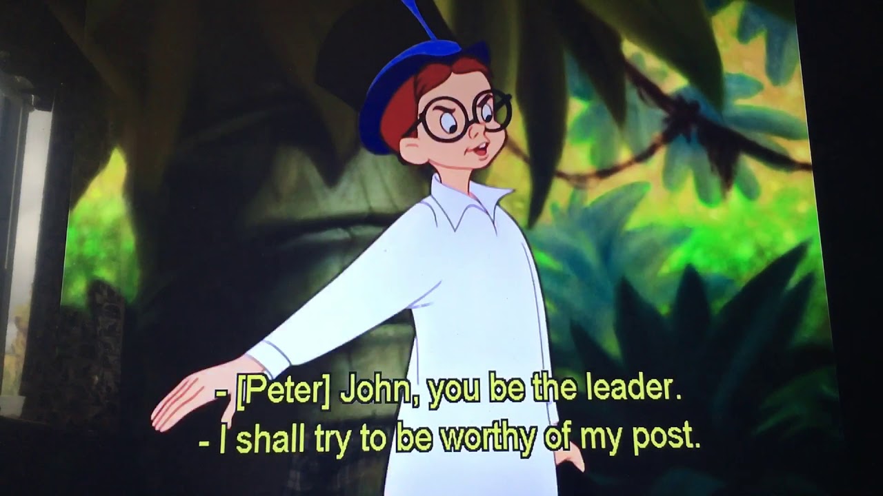 Disney Peter Pan 1953 Following The Leader - YouTube